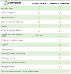 Microsoft Windows 11 Professional licenses - Softtrader