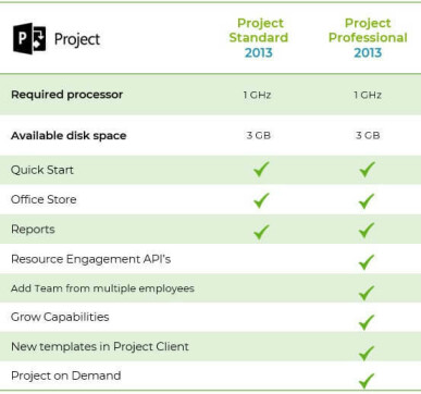 What is Microsoft Project and which version do I need? (Standard or Pro)