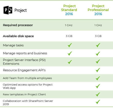 What is Microsoft Project and which version do I need? (Standard or Pro)