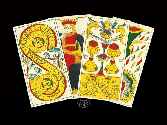 facsimile and restored tarot decks