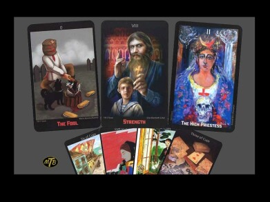 Russian contemporary tarot decks from Germany 1970 until today