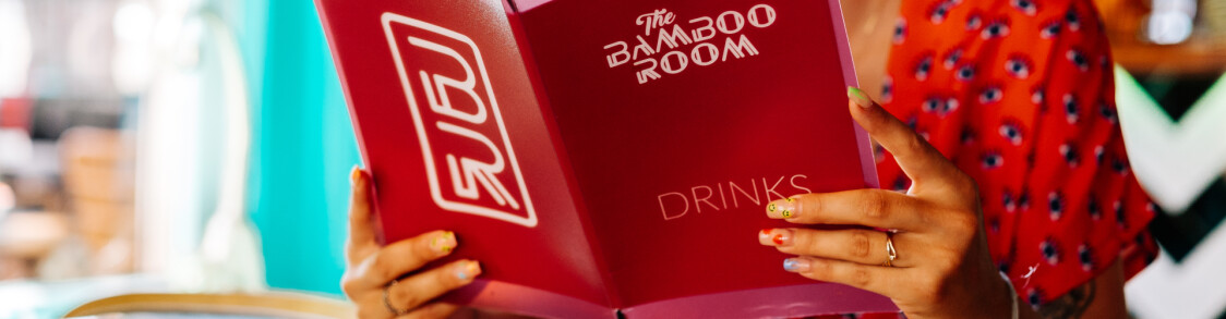 Menukaart The Bamboo Room | Lunch, Shared Dining & Cocktails