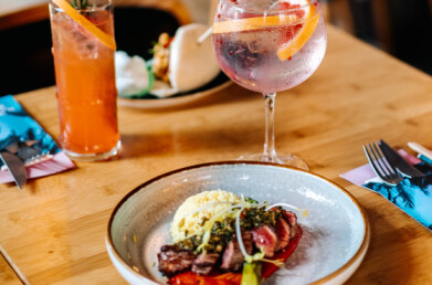 Menukaart The Bamboo Room | Lunch, Shared Dining & Cocktails