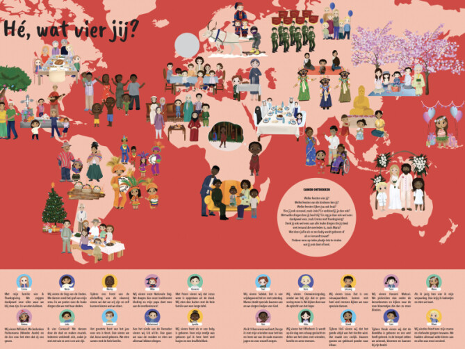 Gebruik 'Hé, wie ben jij?' op school om te leren over diversiteit.