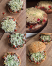 Mini Turks brood met tomatensaus, gehakt, paprika, ui en kaas ...