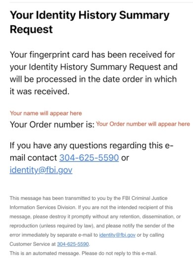 How to download your FBI results?