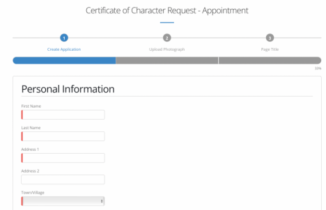 Step-by-step plan Trinidad & Tobago certificate of character