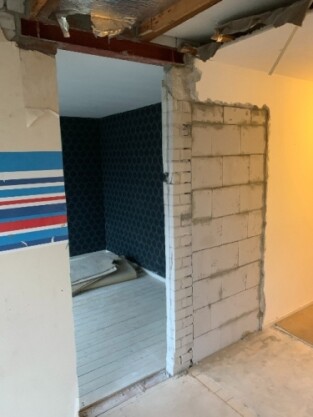 Latei plaatsen in draagmuur | ConstructieShop.nl