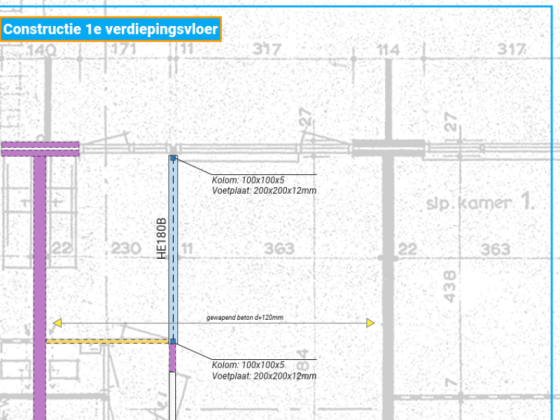Overspanning stalen balk berekenen | ConstructieShop.nl