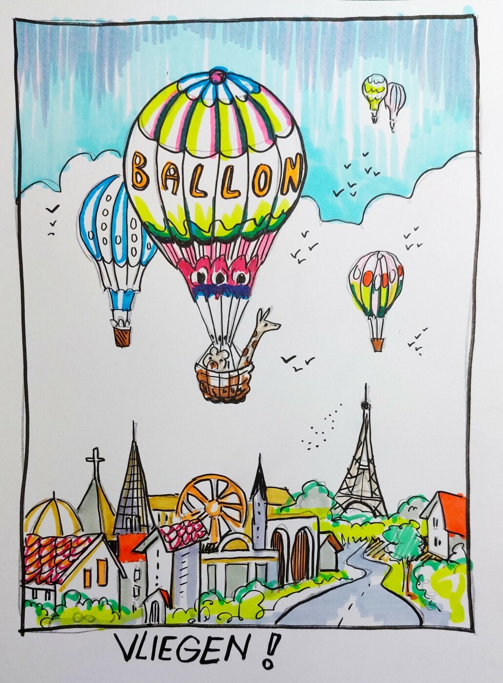 Gratis live tekenles met Lineke Lijn - kidsclub