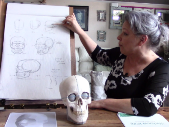 Cursus Portret ABC met Lineke Lijn bij Tekenclub.nl