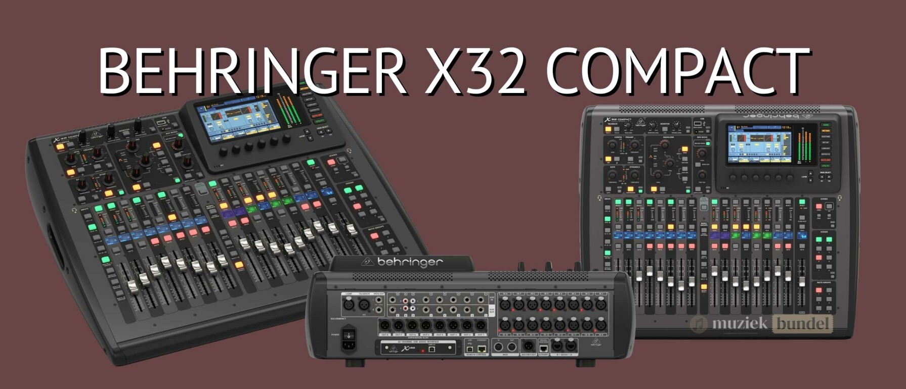 Behringer X32 Compact Review – Krachtige Digitale Mixer in Compact ...