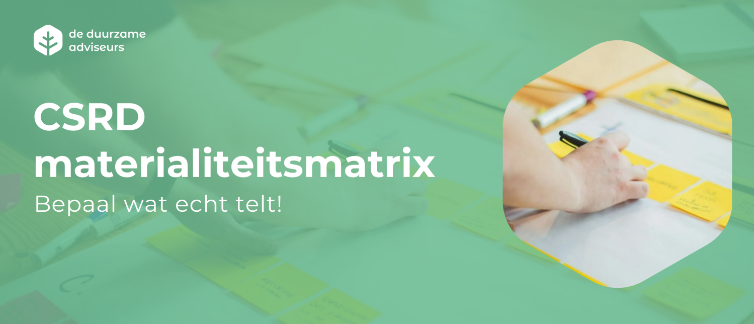 Materialiteitsmatrix: zo kies je wat belangrijk is voor duurzaamheid