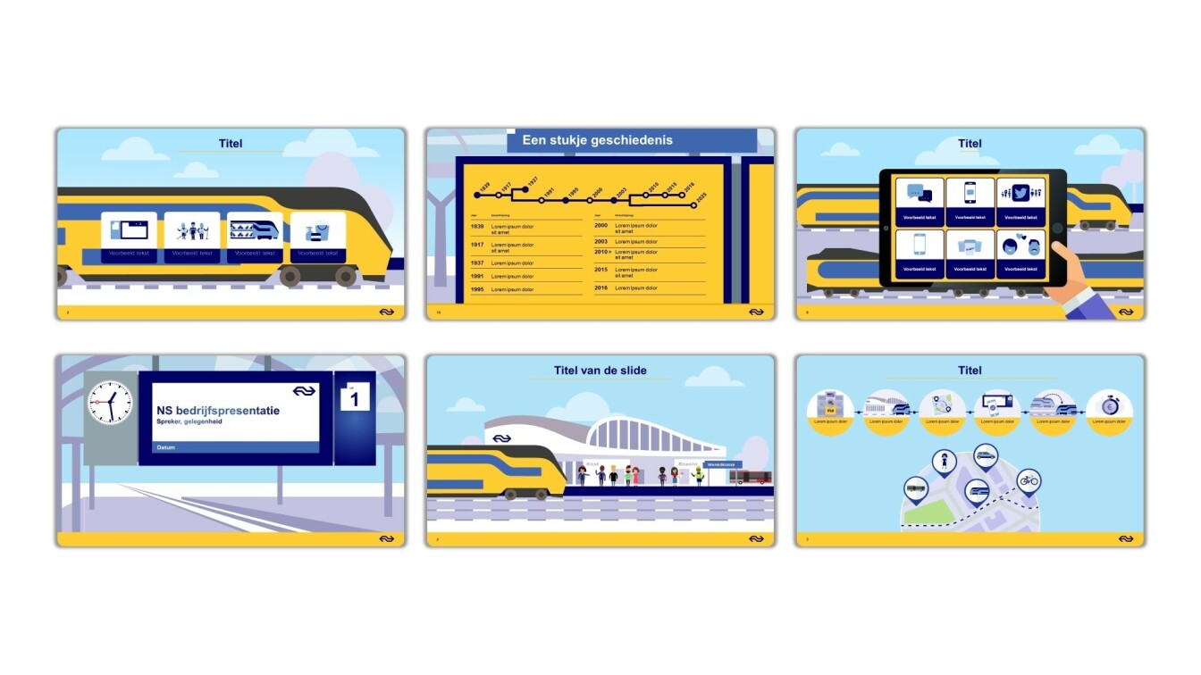 Bedrijfspresentatie NS: PowerPoint met een WoW-factor