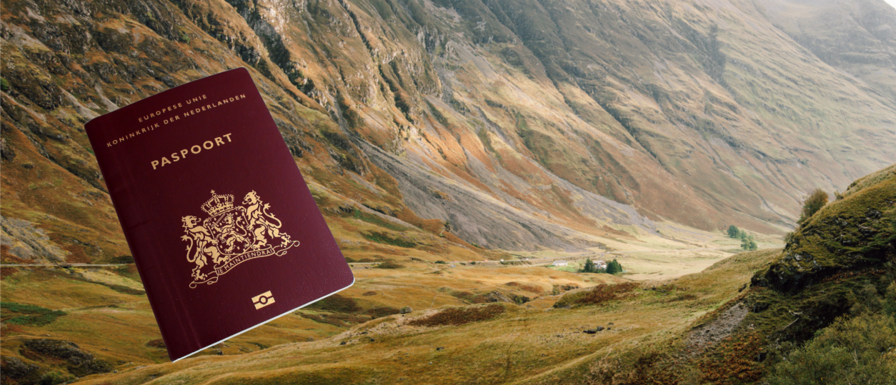 Paspoort, ETA en visum voor Schotland