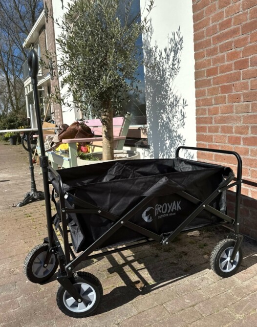 Bolderkar Action getest: Froyak opvouwbaar (€34,95) Is ie t waard?