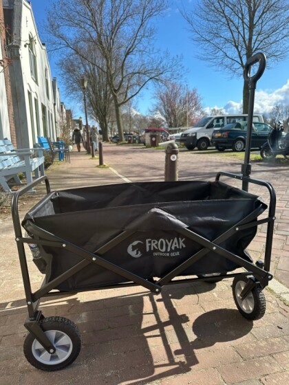 Bolderkar Action getest: Froyak opvouwbaar (€34,95) Is ie t waard?