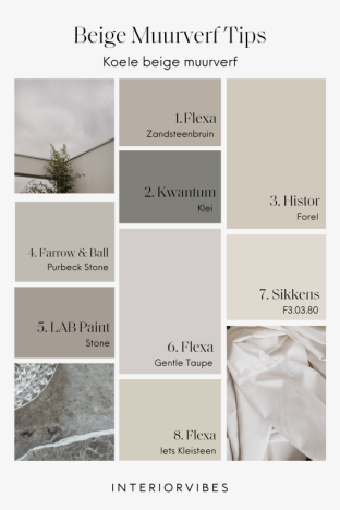 Beige muurverf kiezen? Ontdek de mooiste kleuren