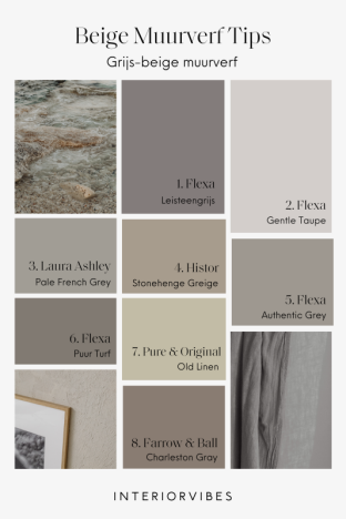 Beige muurverf kiezen? Ontdek de mooiste kleuren