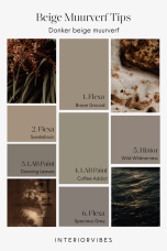 Beige muurverf kiezen? Ontdek de mooiste kleuren