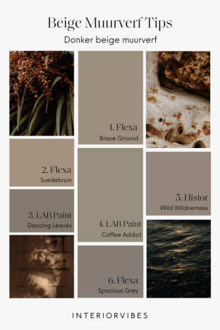 Beige muurverf kiezen? Ontdek de mooiste kleuren