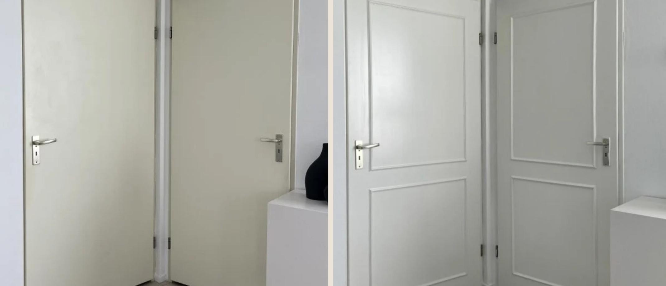 DIY: Zó geef je je deuren sierlijsten