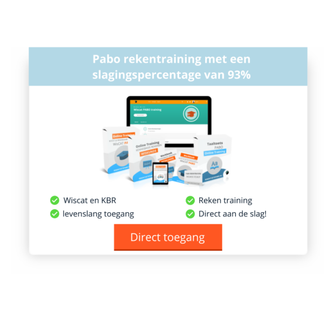 Alles over de pabo rekentoets!