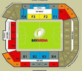 BayArena - Bayern 04 Leverkussen