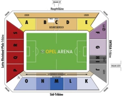 Opel Arena - 1. FSV Mainz 05 - Voetbalstadion.NET