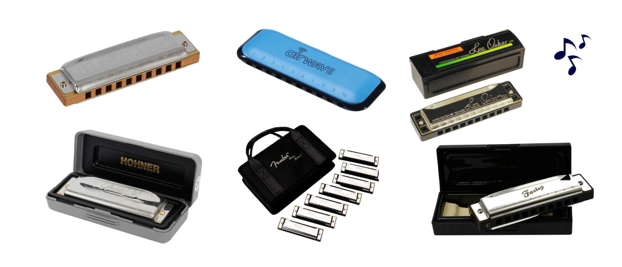 De top 6 beste mondharmonica | Muzieknootje.nl