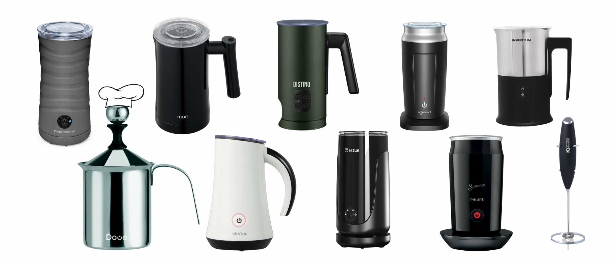 Beste melkopschuimer | Top 10 | Bestekeukenspullen