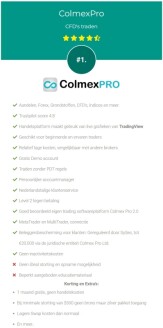Colmex Pro Review: Kosten, Platforms & Tradersvoordelen