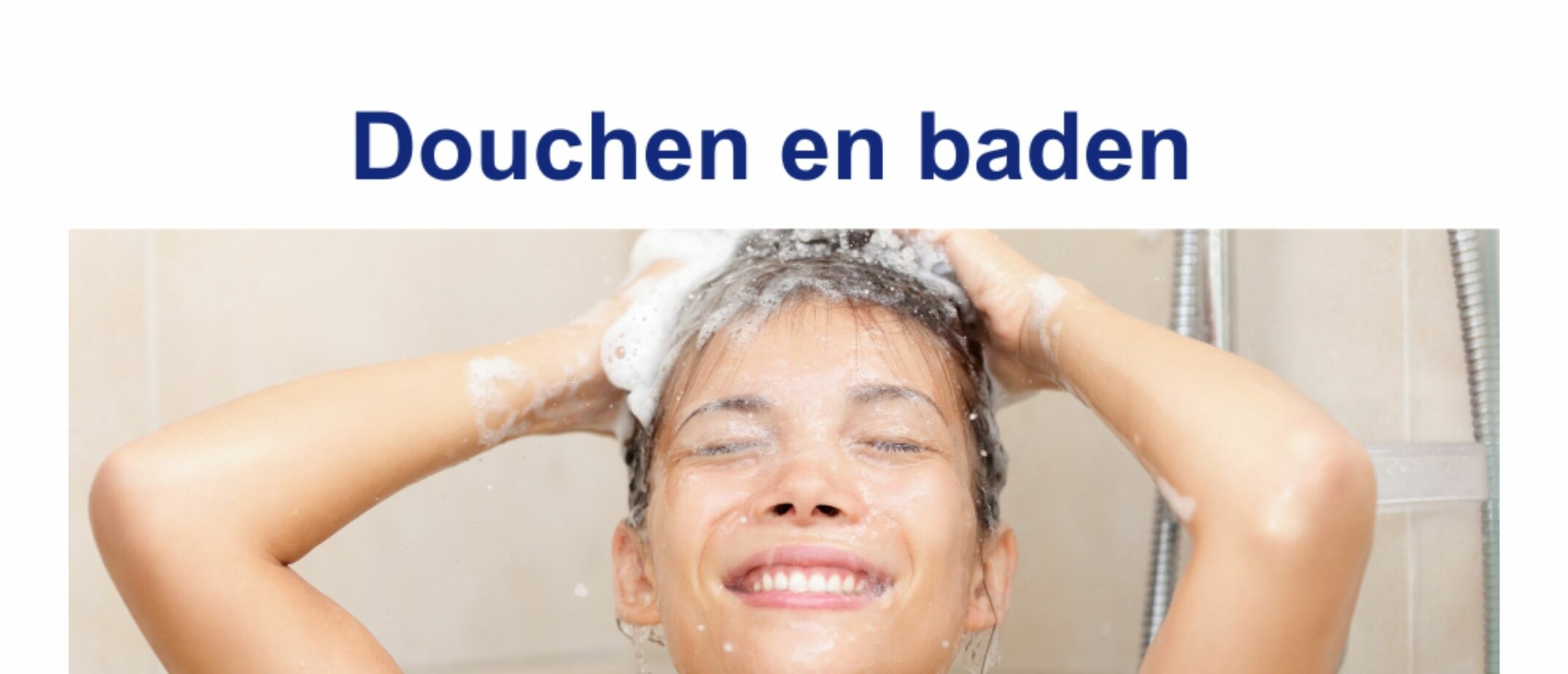 Minder douchen is beter voor je huid – en het klimaat