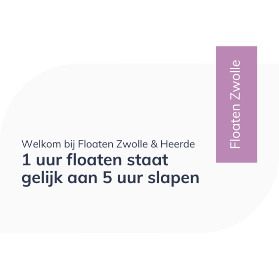 Kom Floaten in onze ruime floatrooms | Ultiem ontspannen