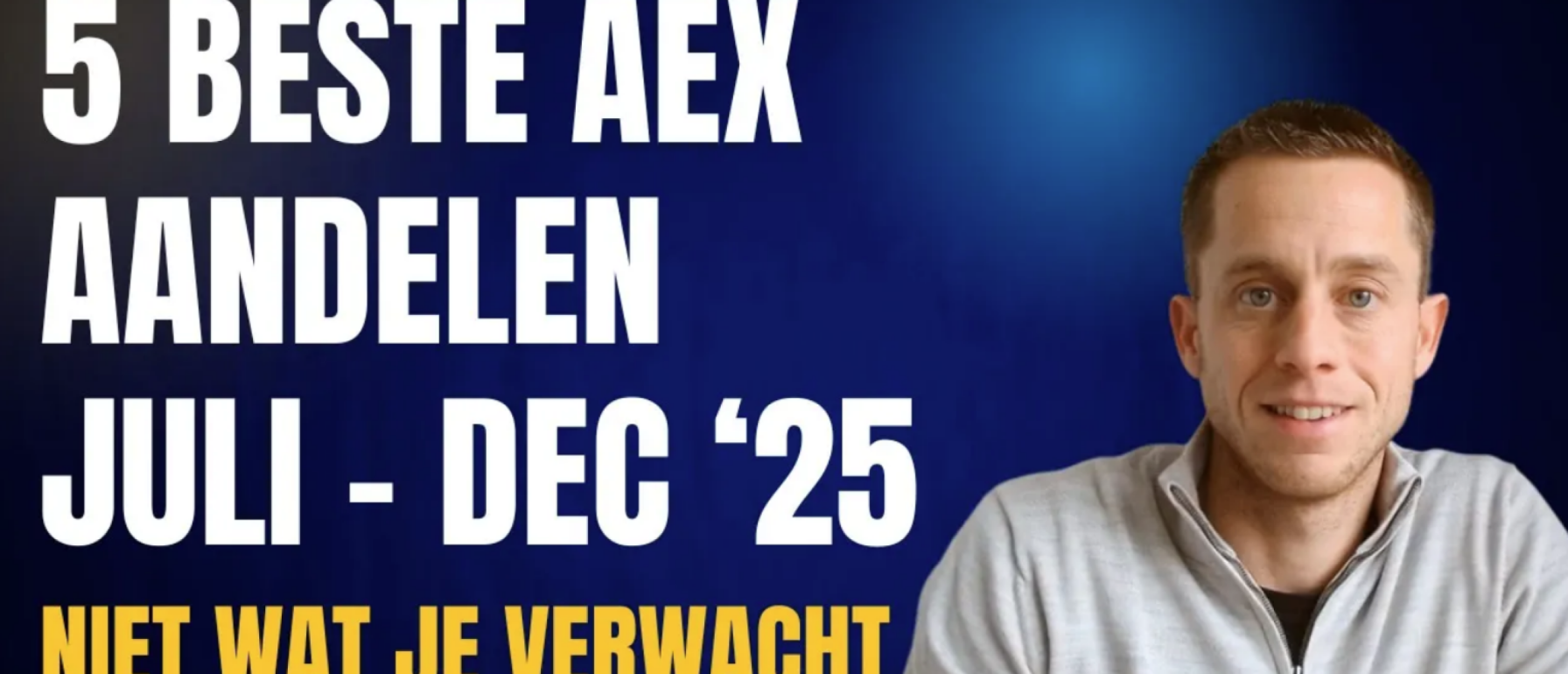 De 5 Beste AEX Aandelen voor 2025 (NIET ASML) – Deze Nederlandse Aandelen Kunnen Uitblinken!