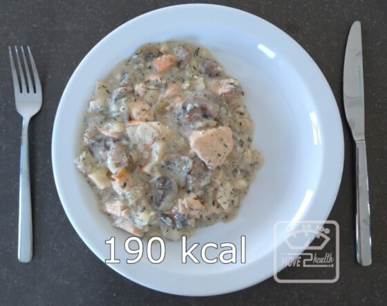Vis vol au vent van zalm en kabeljauw | gezond en caloriearm