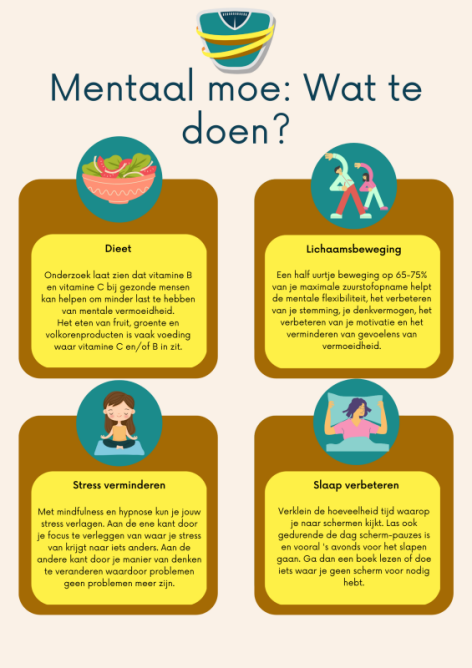 Mentaal moe: wat te doen?