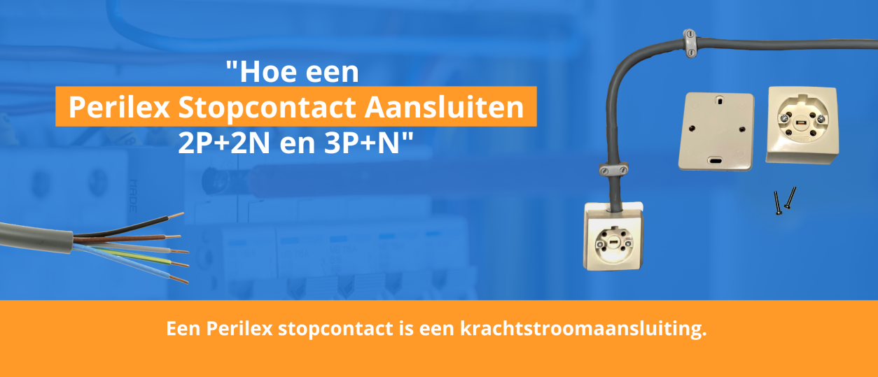 Hoe een perilex stopcontact aansluiten + Video