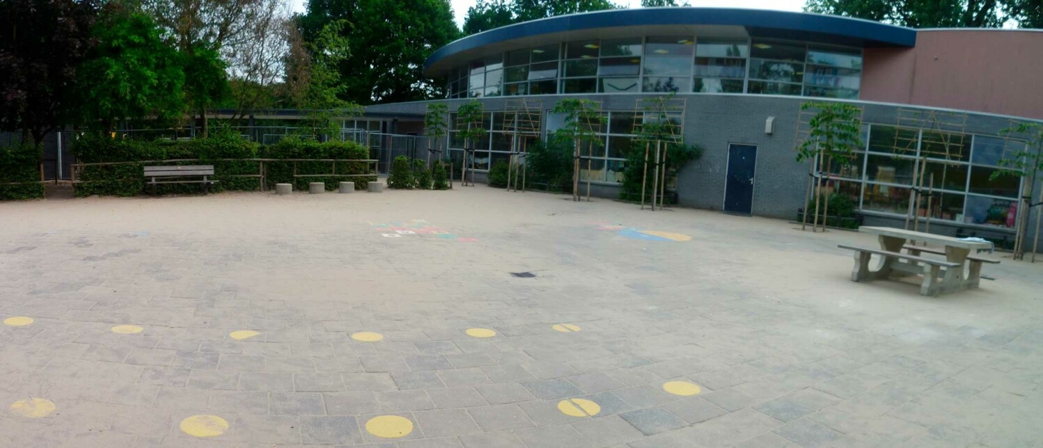 Hoe groot moet een schoolplein zijn?