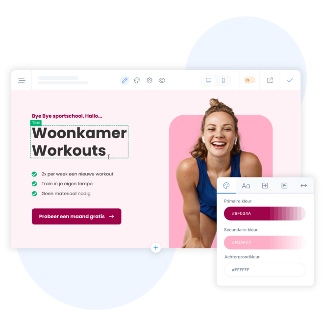 Landingspagina maken? | Plug&Pay®