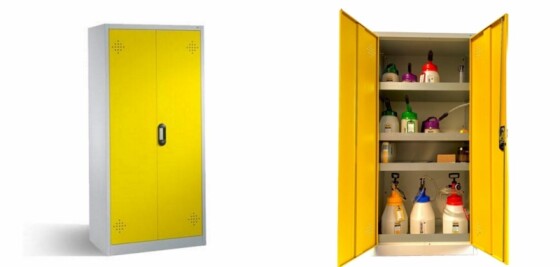 Cabinets for lubricant storage