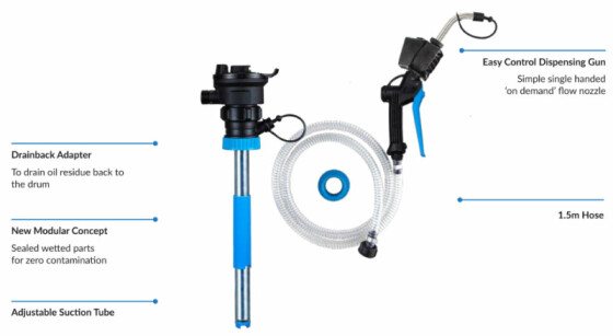 Improved flexibility of the BOP pump stem