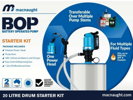 BOP - Battery operated Pumps Macnaught