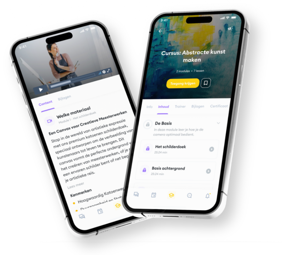 Huddle app | Gratis app voor e-learning en community