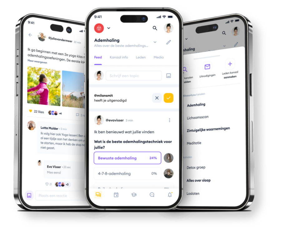 Huddle app | Gratis app voor e-learning en community