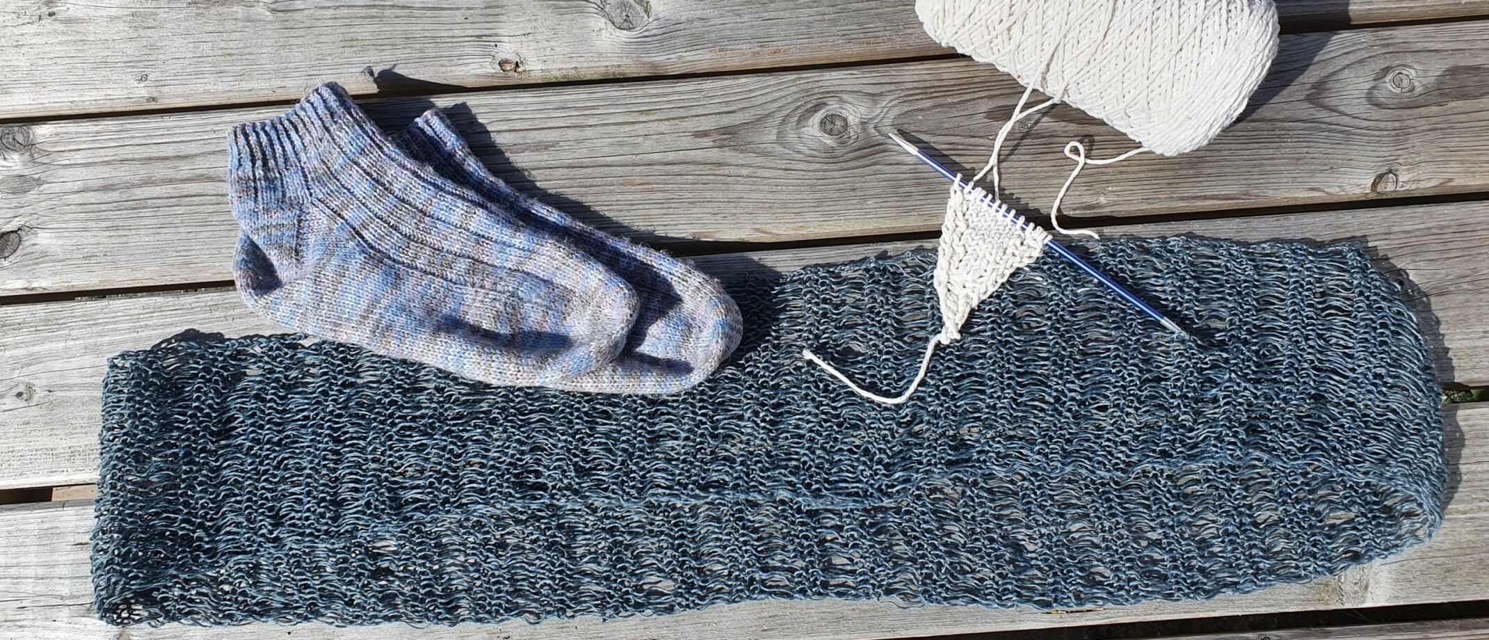 Gebreid in de zomermaanden