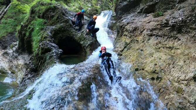 Canyoning in Oostenrijk met kinderen, ontdek Lofer!