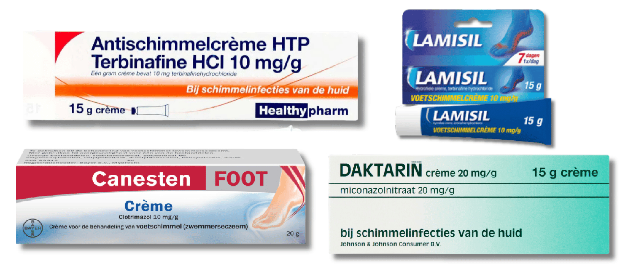 Beste voetschimmel crème | Mijn top 4 als huidtherapeut | 2024