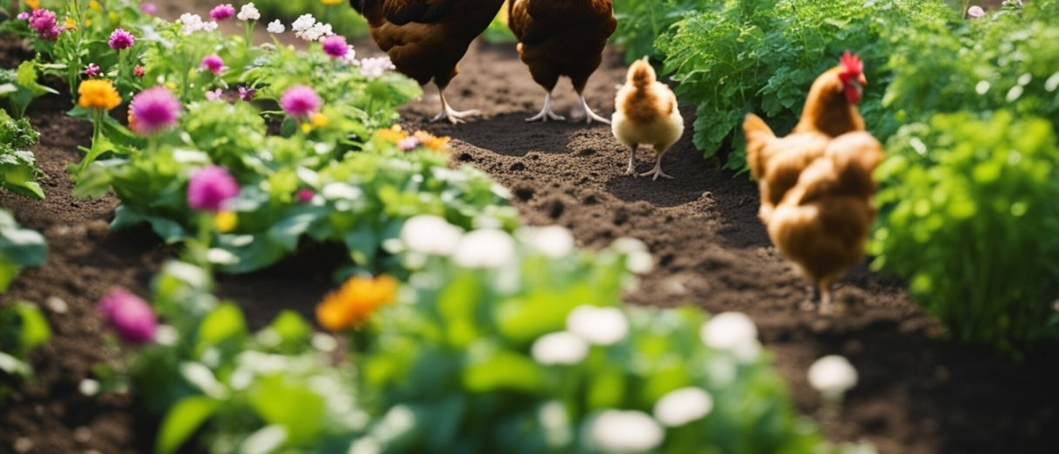 Kippen in de tuin: Voordelen, onderhoud en ongediertebestrijding