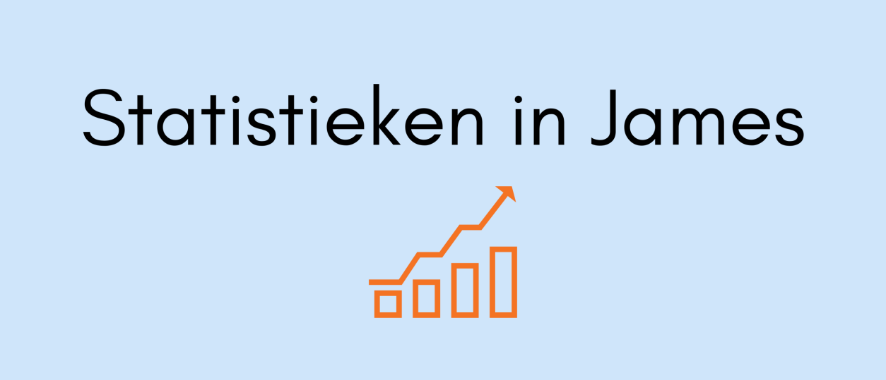 Statistieken in James Software!